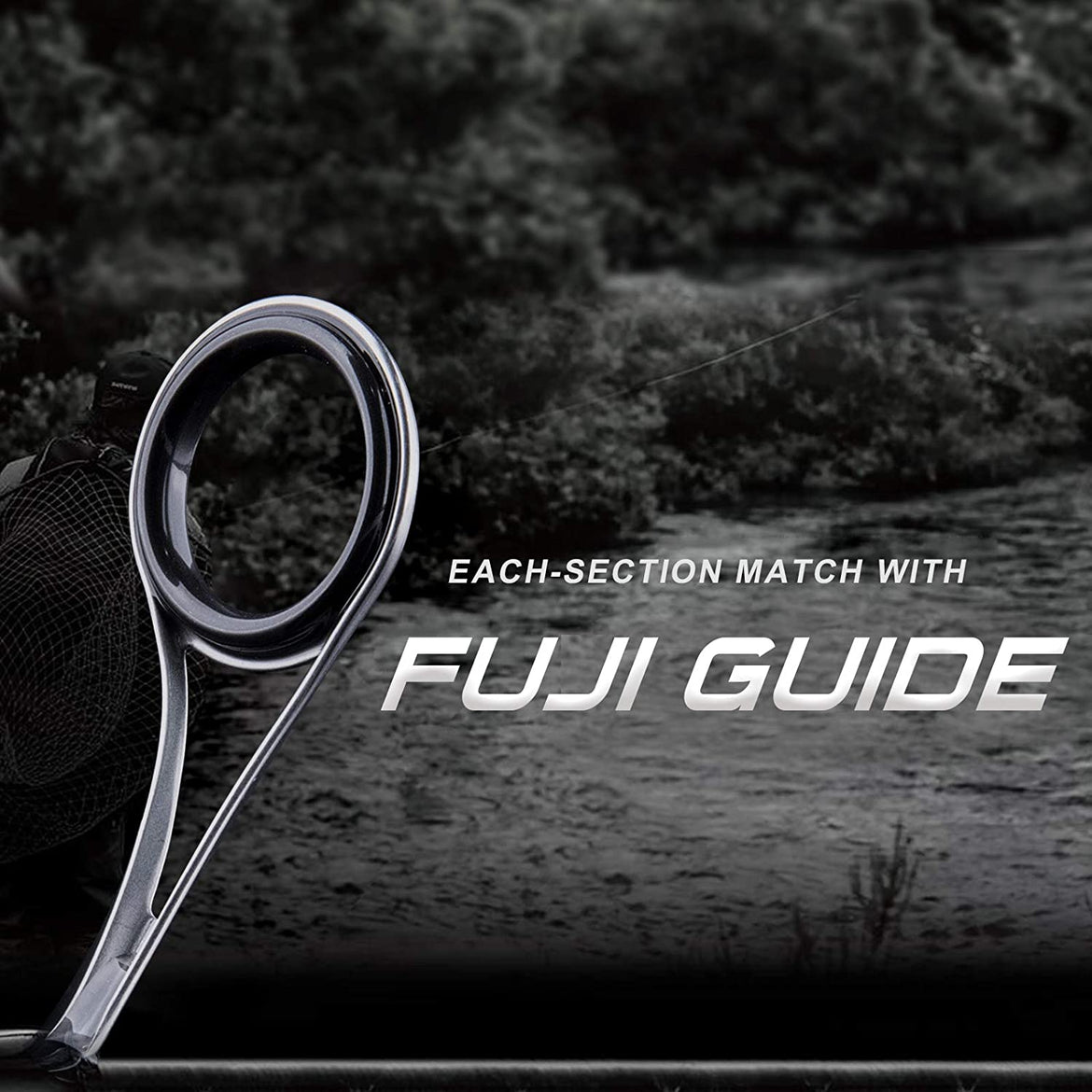 Goture Travel Fishing Rods,4 Piece Fishing Pole with Case/Bag,Portable ...