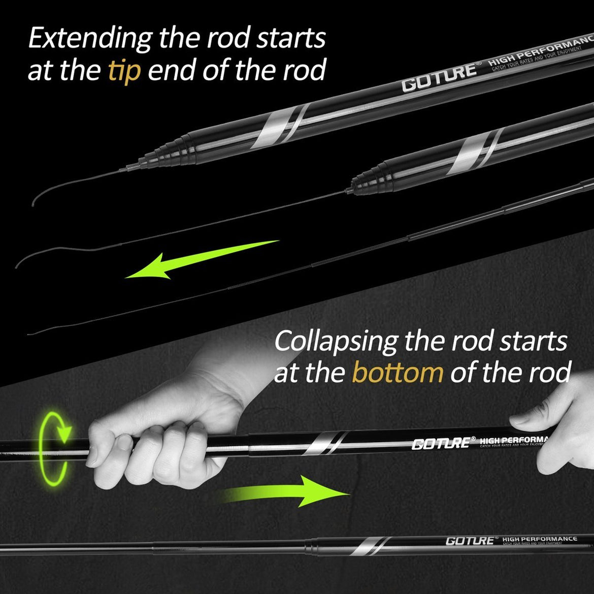 Goldlite Stream Fishing Rod – GOTURE