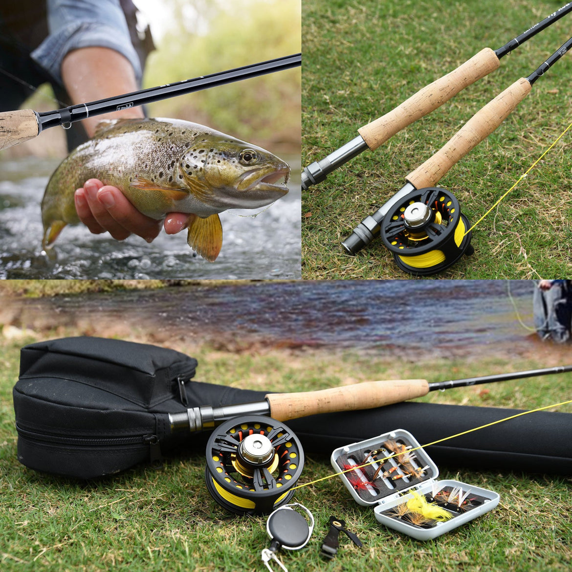 Goture Fly Fishing Rod and Reel Combo Starter Kit – GOTURE