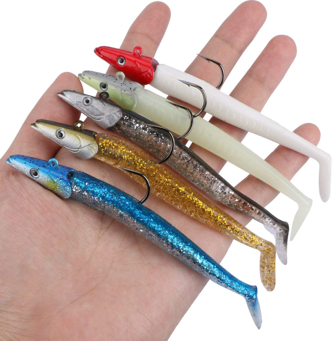 VibrantSwim Soft Fishing Lures: Enhanced Performance and Hookup Ratio ...