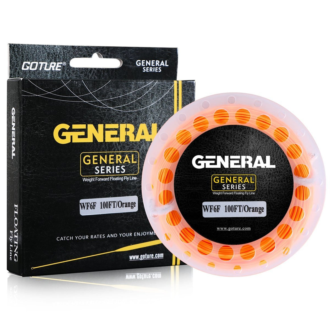 Goture Fly Fishing Flies Lures Kit with Fly Box for Bass Trout Salmon ...